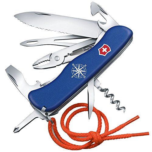 Victorinox Skipper Blue - Swiss Army Pocket Knife 111 mm - 18 Tools