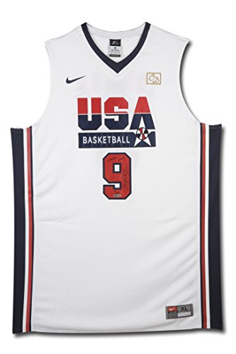 Michael Jordan Signed & Inscribed Nike 1992 Olympic Basketball Jersey, UDA, limited to 109