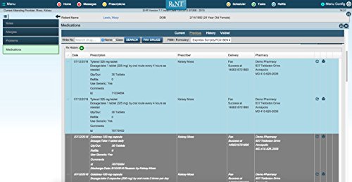 RxNT EMR Single User License, Monthly License