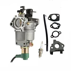 janrui carburetor carb for honda eb3500 eb3500x eb3800 em3500x em3500sx em3800sx ew140 with gasket spark plug