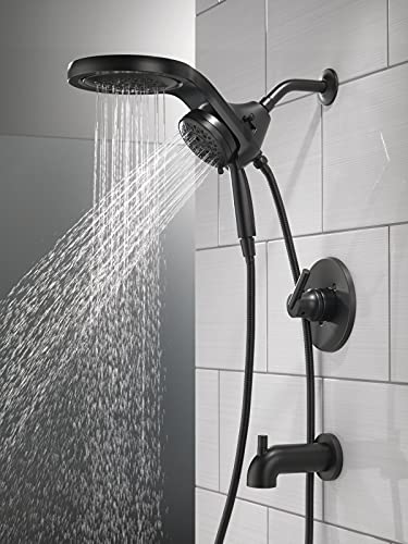 Delta Faucet Trinsic 14 Series Single-Handle Delta Shower Trim Kit, Matte Black Shower Fixture, Matte Black T14459-BLLHD (Shower Head & Valve Sold Separately)