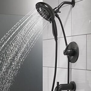 Delta Faucet Trinsic 14 Series Single-Handle Delta Shower Trim Kit, Matte Black Shower Fixture, Matte Black T14459-BLLHD (Shower Head & Valve Sold Separately)