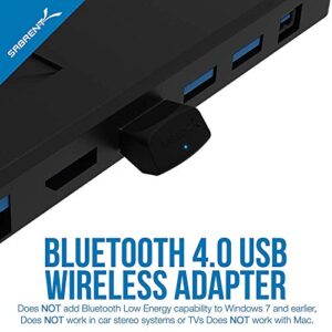 SABRENT USB Bluetooth 4.0 Micro Adapter for PC [v4.0 Class 2 with Low Energy Technology] (BT UB40)