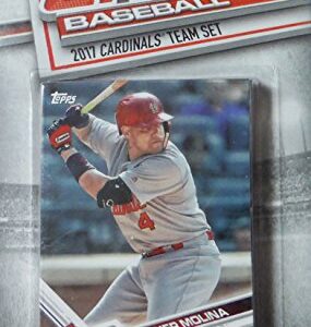 St Louis Cardinals 2017 Topps Factory Sealed Special Edition 17 Card Team Set with Aledmys Diaz and Yadier Molina Plus