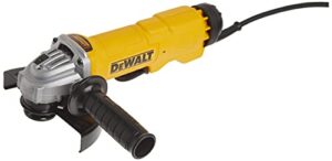 dewalt angle grinder tool, 6-inch, paddle switch with no lock-on, 13-amp (dwe43144n) , yellow