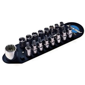 Park Tool SBS-1.2 Socket And Bit Set Tool,Silver