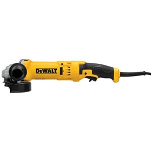 dewalt angle grinder tool, 4-1/2-inch to 5-inch, trigger switch (dwe43113), black,yellow,grey