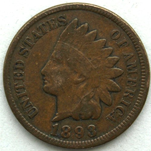 1893 Indian Head Cent Good