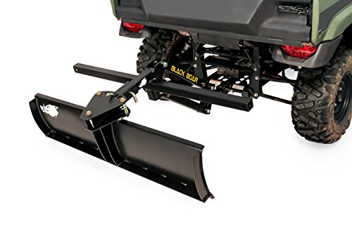 Black Boar ATV/UTV Scrape Blade Implement, Adjusts 0, 7.5 or 15 Degrees in Either Direction, Use to Cultivte, Establish Food Plot, Maintain Your Land (66005)