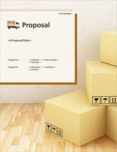 proposal pack transportation #9 - business proposals, plans, templates, samples and software v20.0