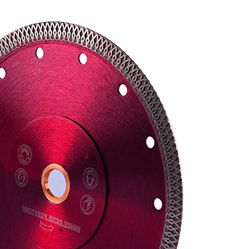 Super Thin 7" Diamond Ceramic Saw Blade Porcelain Cutting Blade for Cutting Ceramic Or Porcelain Tile