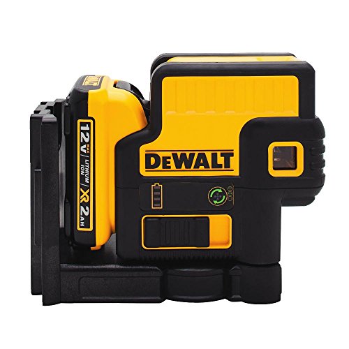 DEWALT 12V MAX* Laser Level, 5 Spot Green Laser, 150-Foot Range (DW085LG)