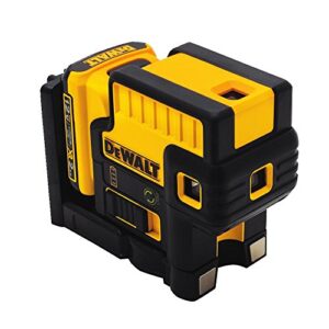 DEWALT 12V MAX* Laser Level, 5 Spot Green Laser, 150-Foot Range (DW085LG)