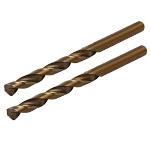 uxcell 6.9mm drilling dia straight shank hss cobalt metric twist drill bit 2pcs