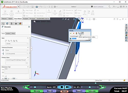 SOLIDWORKS 2017: Sheet Metal Design – Video Training Course