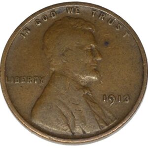 1913 P Lincoln Wheat Penny Good