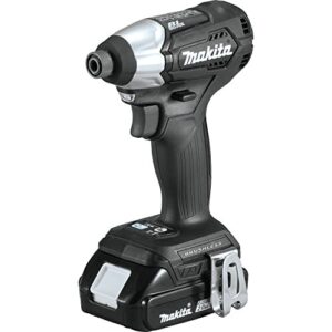 Makita XDT15R1B 18V LXT Lithium-Ion Sub-Compact Brushless Cordless Impact Driver Kit (2.0Ah)