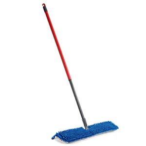 o-cedar hardwood floor 'n more microfiber flip mop , blue