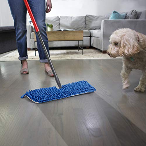 O-Cedar Hardwood Floor 'N More Microfiber Flip Mop , Blue