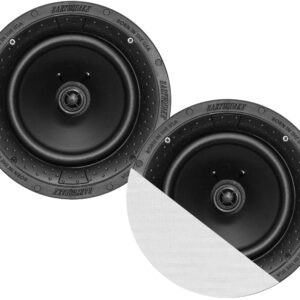 EARTHQUAKE Sound in-Ceiling Bluetooth Speaker Set with in-Wall Amplifier