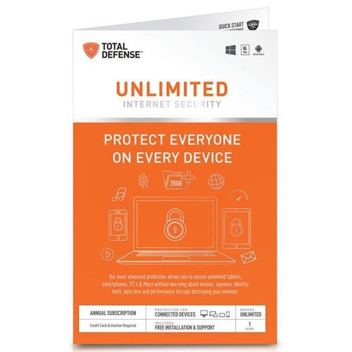 Total Defense Unlimited Internet Secuirty [Download]