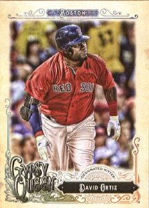 2017 topps gypsy queen #300 david ortiz boston red sox baseball card