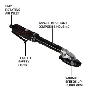 JET JAT-483, 4-Inch Pneumatic Extended Cut-Off Tool, 1HP (505483)