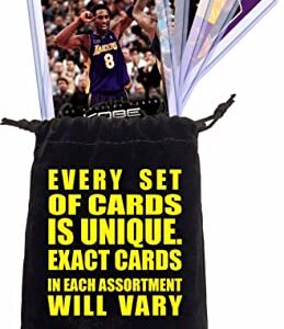 Kobe Bryant (5) Assorted Basketball Cards Bundle - Los Angeles Lakers Trading Cards - MVP # 24