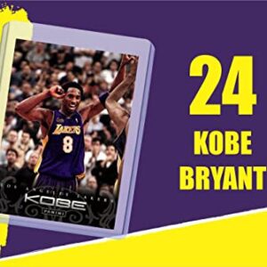 Kobe Bryant (5) Assorted Basketball Cards Bundle - Los Angeles Lakers Trading Cards - MVP # 24