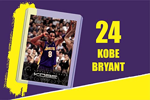 Kobe Bryant (5) Assorted Basketball Cards Bundle - Los Angeles Lakers Trading Cards - MVP # 24