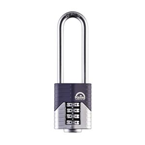 squire 40/2.5 vulcan combi 40 2.5 combination padlock, 40mm, blue