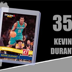 Kevin Durant (5) Assorted Golden State Warriors Thunder Basketball Cards NBA Trading Card Brooklyn Nets Gift Bundle - # 35