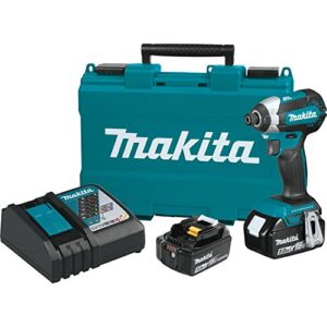 makita maktia xdt13t 18v lxt lithium-ion brushless cordless impact driver kit (5.0ah)