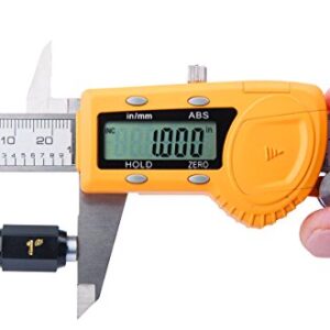 Gold Plus Only from Amazon - Absolute Origin 0-6" Digital Electronic Caliper - Extreme Accuracy, Yellow