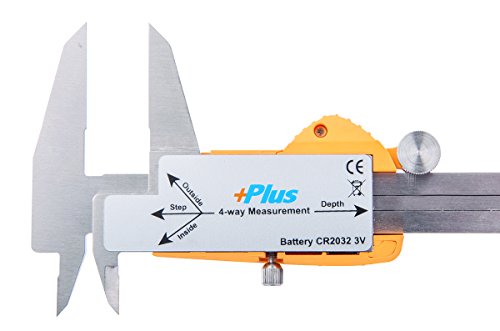 Gold Plus Only from Amazon - Absolute Origin 0-6" Digital Electronic Caliper - Extreme Accuracy, Yellow