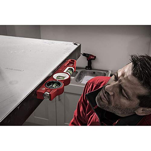 Milwaukee 4932459096 Block Torpedo Level - Red/Black