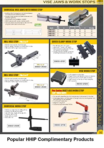 HHIP 3900-2226 Pro-Series 6" Angle-Tight Positive-Lock Milling Vise