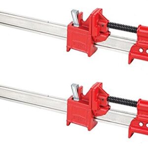 BESSEY IBEAM48, 48 In. Heavy Duty IBEAM Clamp,Red/Silver