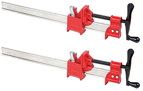 BESSEY IBEAM48, 48 In. Heavy Duty IBEAM Clamp,Red/Silver