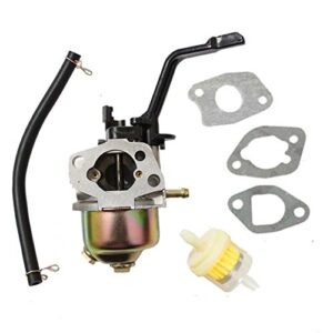 hqparts generator carburetor compatible with jiangdong contractor line jd4000 jd3500 jf200 6.5hp