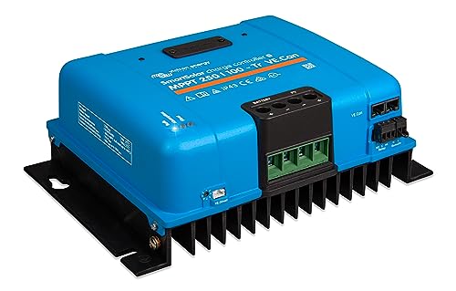 Victron Energy SmartSolar MPPT Tr VE.Can 250V 100 amp 12/24/36/48-Volt Solar Charge Controller (Bluetooth)