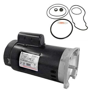 puri tech replacement motor kit for pentair whisperflo 1.5hp wf-6 ao smith b2858 w/go-kit-32