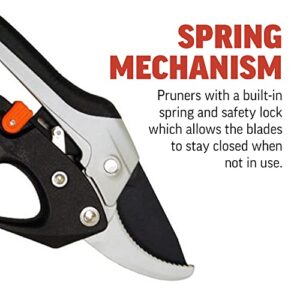 Piranha Pruner Bonsai Shear 60mm Stainless Blade