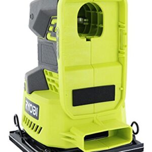 Ryobi P440 One+ 18V Lithium Ion 12,000 RPM 1/4 Sheet Palm Sander w/ Onboard Dust Bag and Included Sanding Pads (Battery Not Included, Power Tool Only)