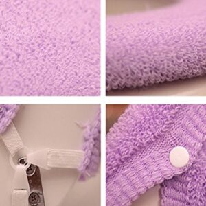 Soft Warm Thicken Toilet Seats Covers (Purple)