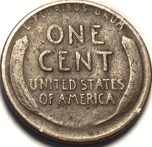 1922 D Lincoln Wheat Cent Weak D Penny Seller Fine