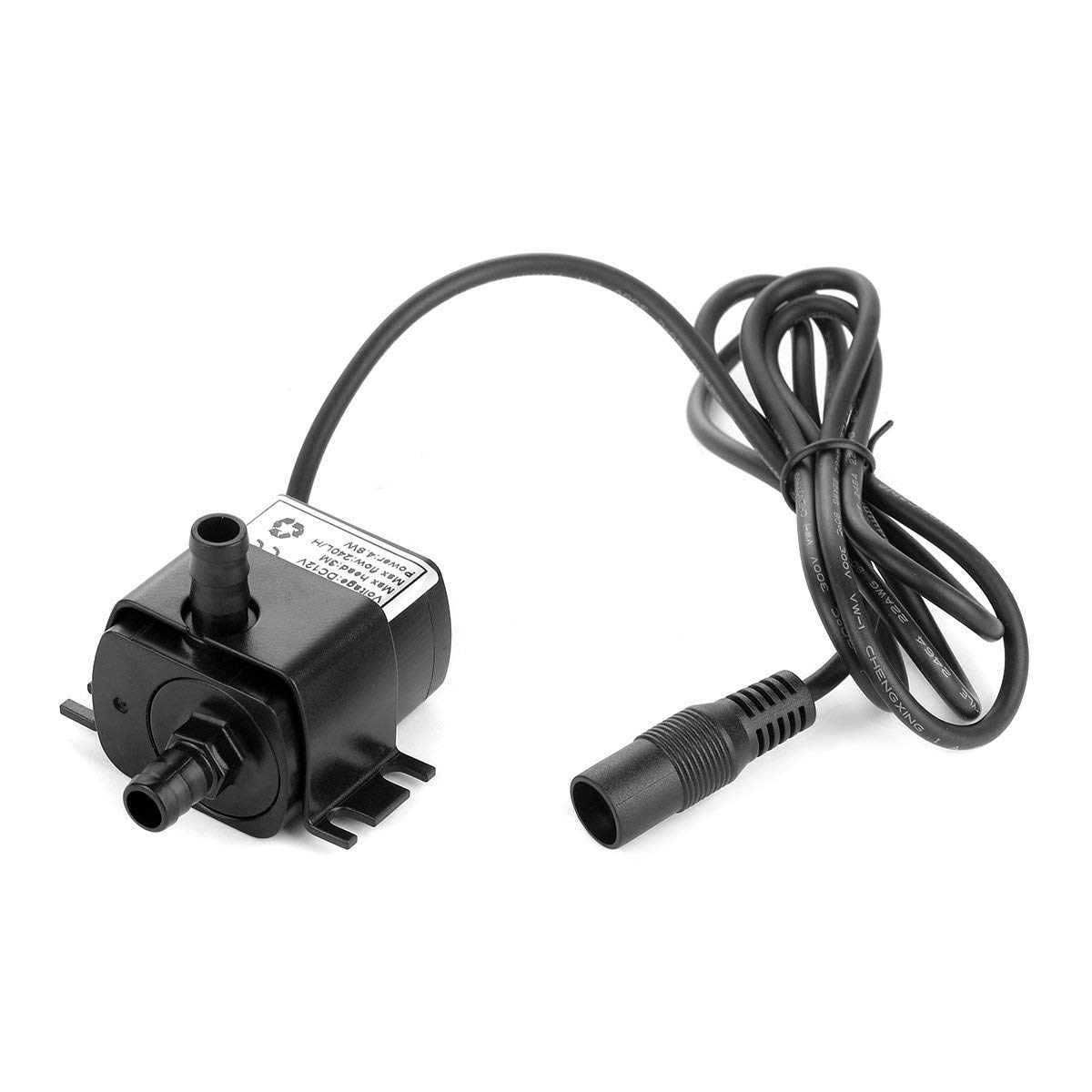 Mavel Star 12 Volt Small Mini Submersible Water Pump for Camping DIY Swamp Cooler PC CPU Water Cooling Fountain Water Fall 63 GPH