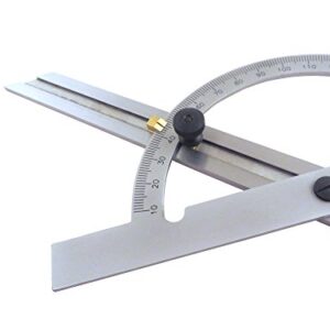 Taytools 12" Hardened Steel Protractor Angle Finder Sliding Bevel Gauge TTWHDP