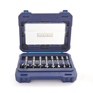 IRWIN Marples Forstner Bit Set, Wood Drilling, 8 Piece (1966892)