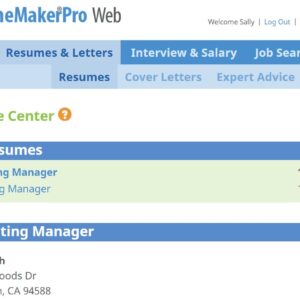 ResumeMaker Professional Web – Quarterly Subscription [Online Code]